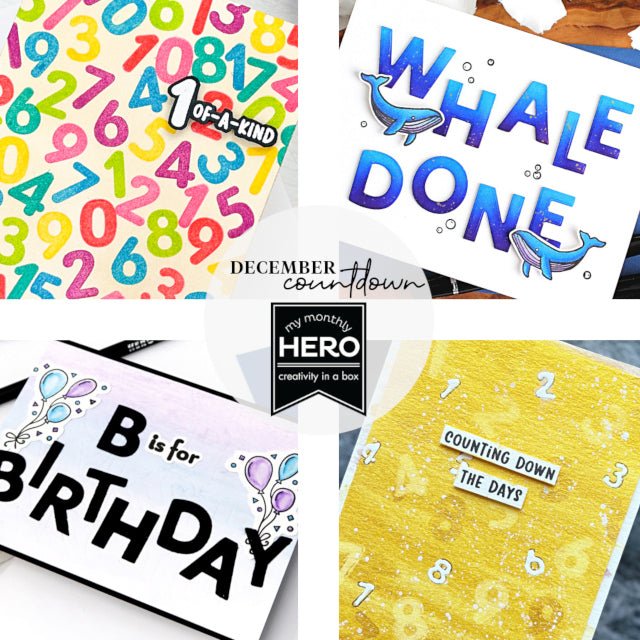 December My Monthly Hero Countdown + Giveaway: Day 3 – Hero Arts