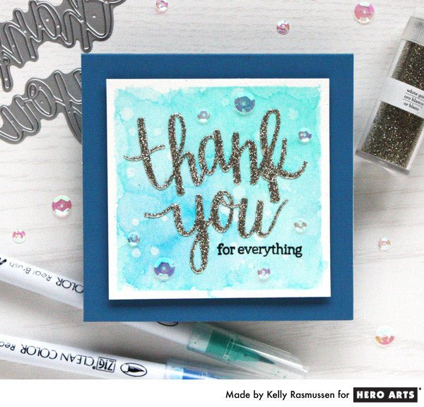 Post-Holiday Thank You Cards – Hero Arts
