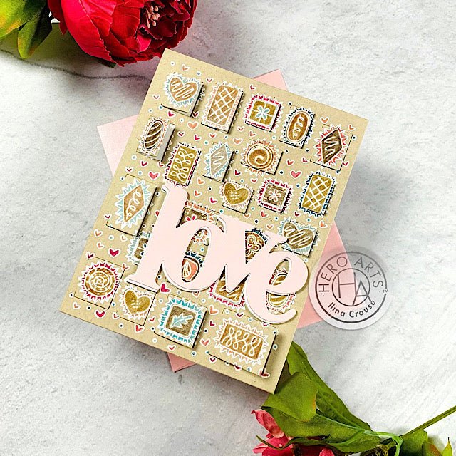 Video: Peek-a-Boo Valentine's Day Card – Hero Arts