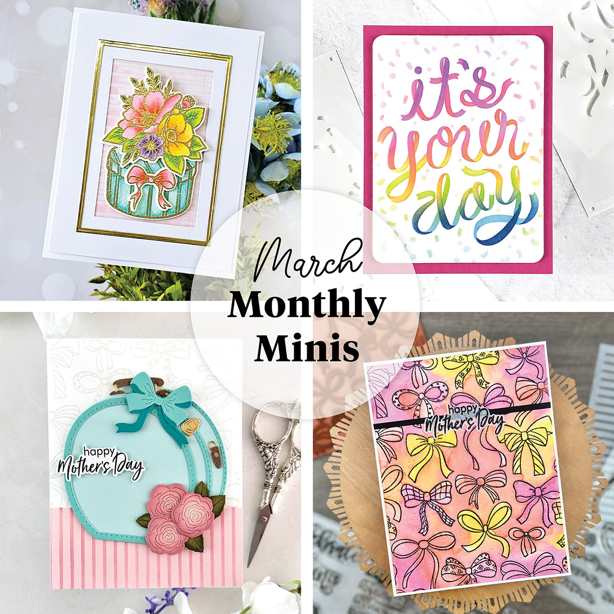March Monthly Minis Inspiration – Hero Arts