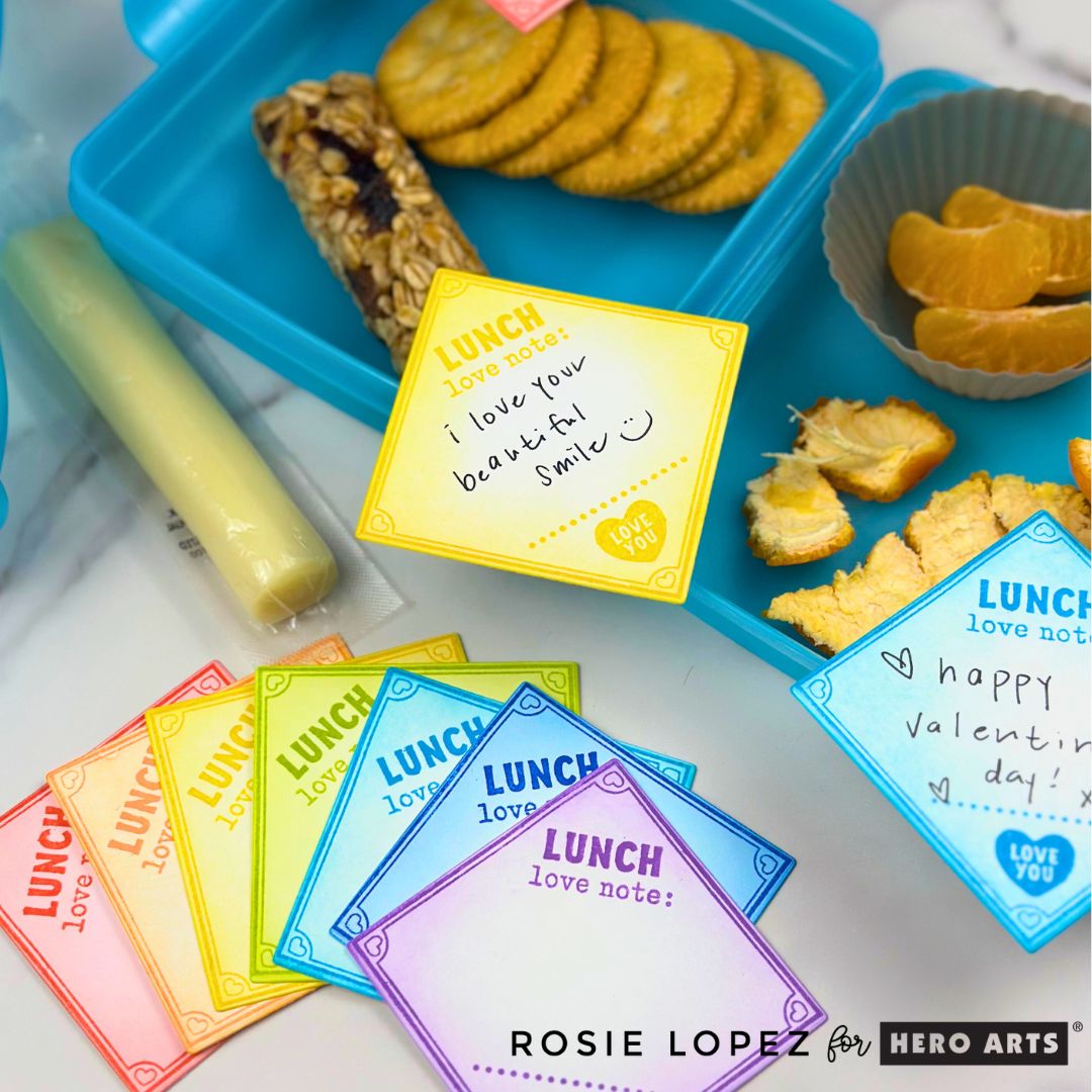 Lunchbox Love Notes – Hero Arts