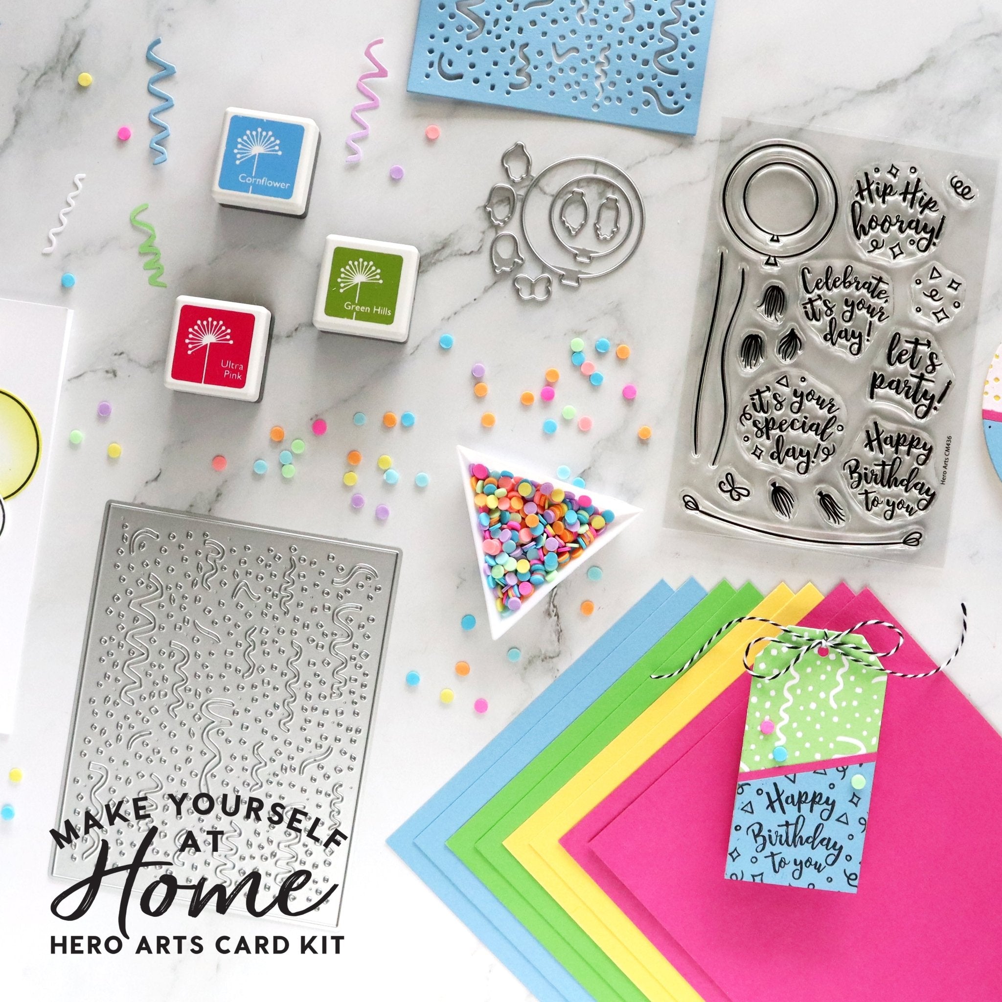August Make Yourself at Home Card Kit at JOANN – Hero Arts