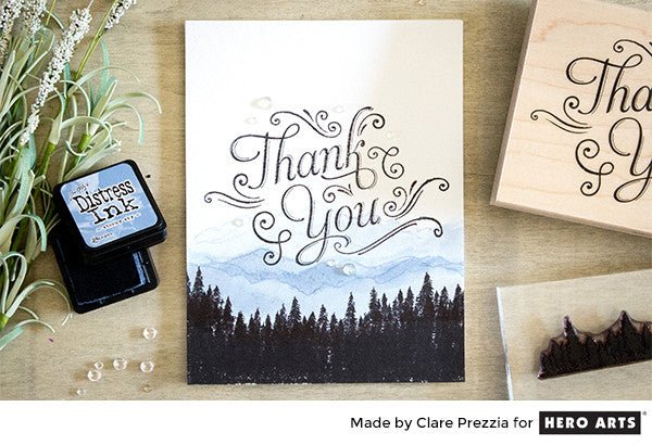 Blue Ridge Mountains Thank You – Hero Arts