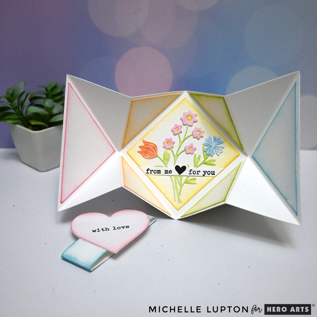 Video: Interactive Folded Love Note – Hero Arts