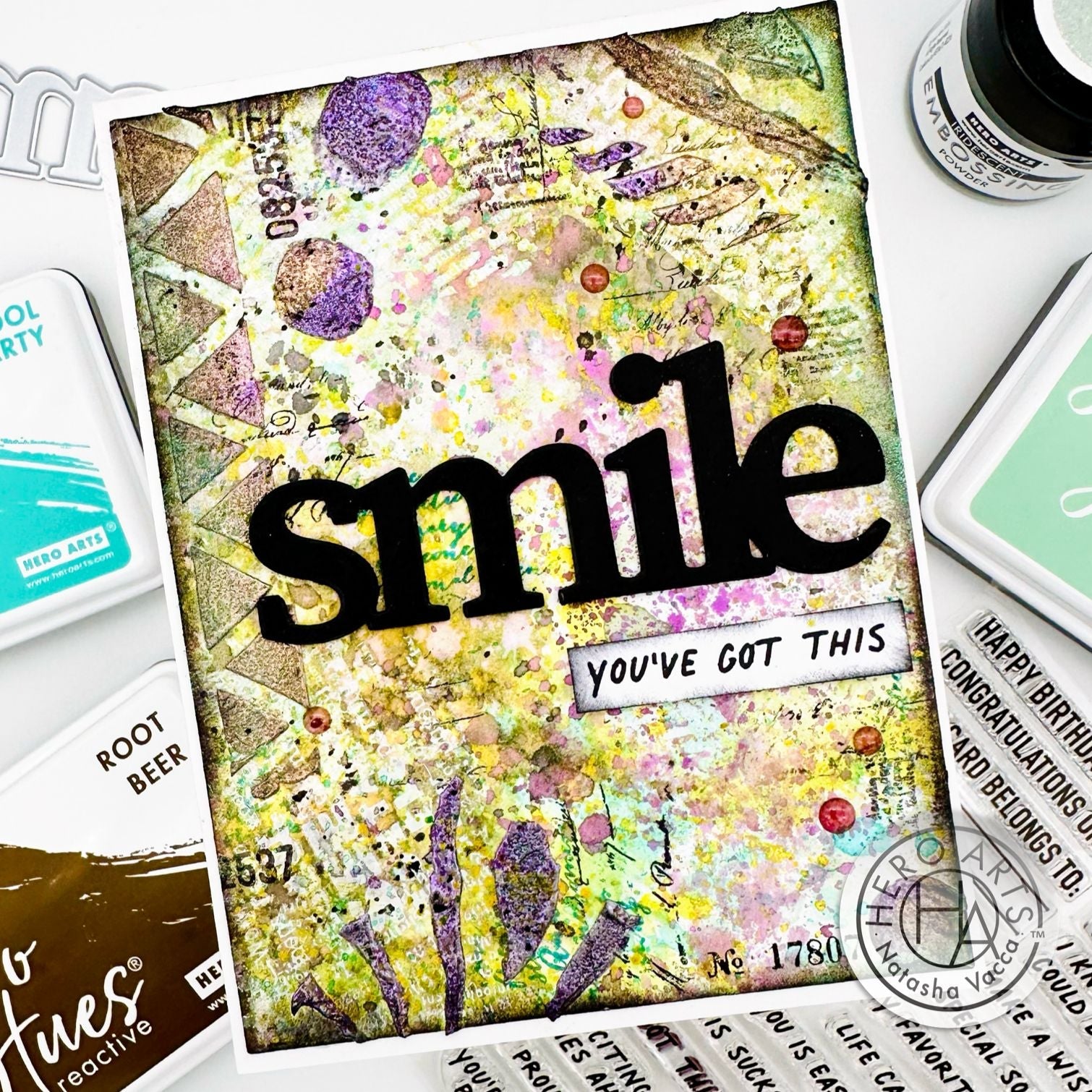 Iridescent Embossing Powder - Mixed Media Style – Hero Arts