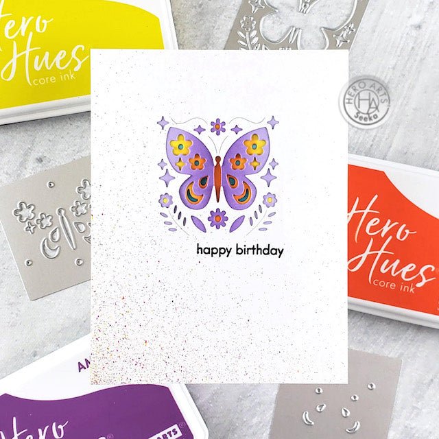 Layered Looking Glass Butterfly | Hero Arts