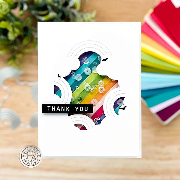 Rainbow Shaker With Mindy – Hero Arts
