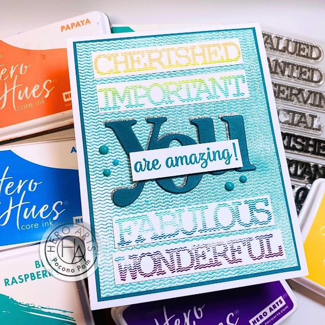Zig Zag Compliments – Hero Arts