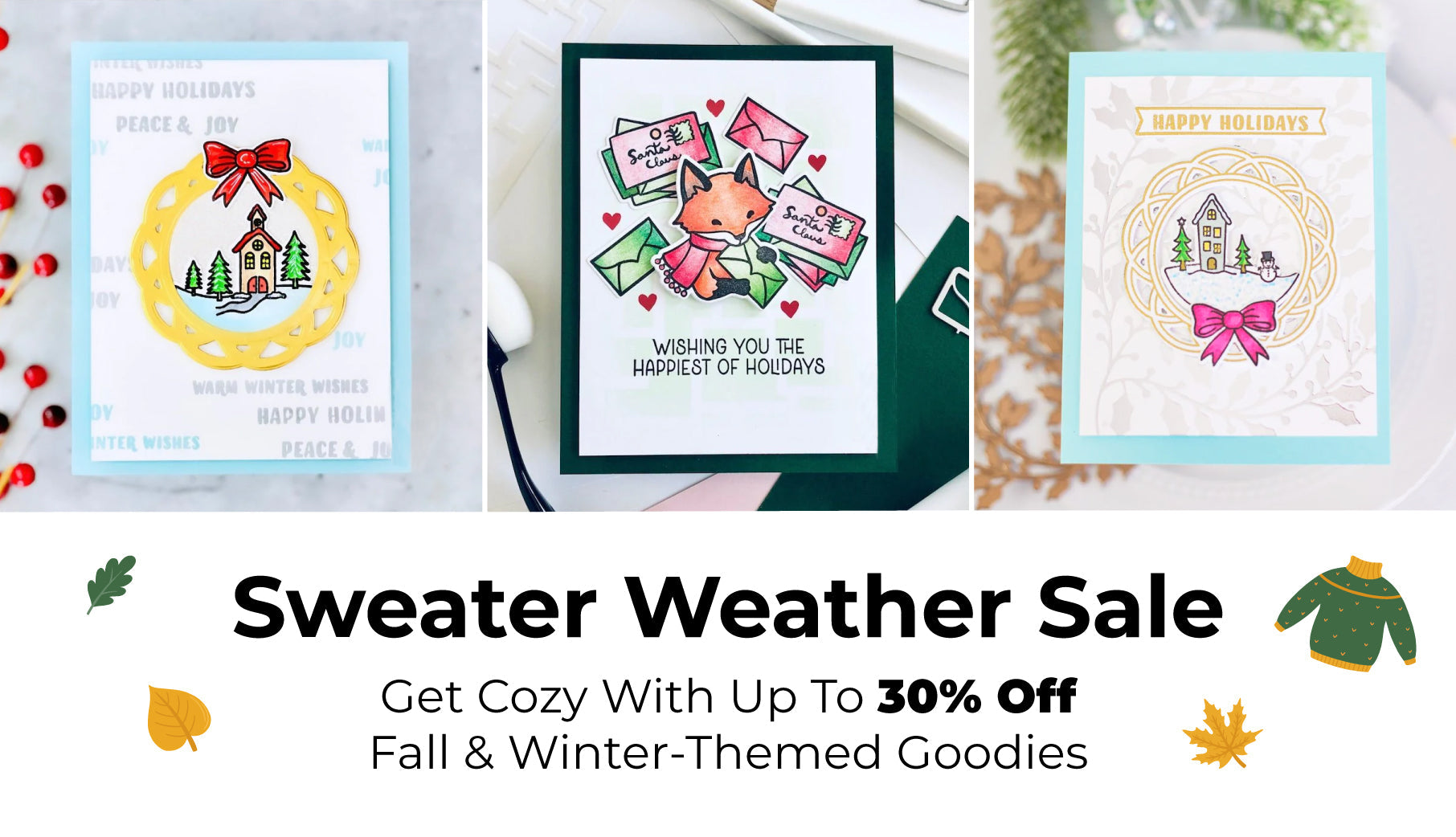 Sweater Weather Sale – Hero Arts