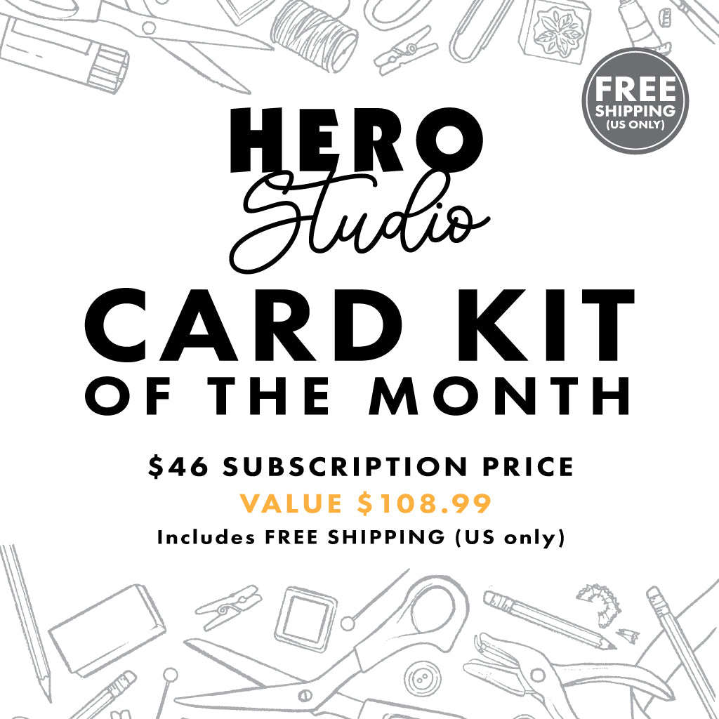 Hero Studio Card Kit of the Month Subscription | Hero Arts