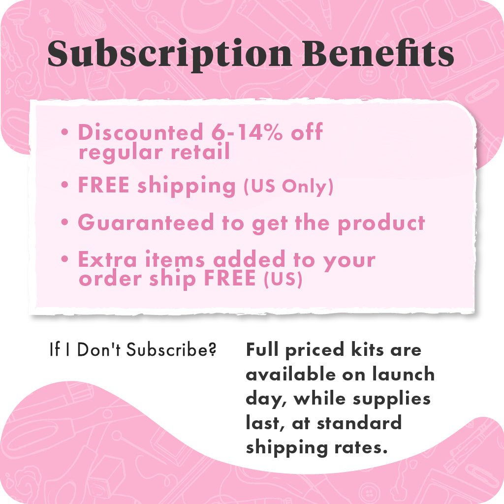 Hero Studio Layering Stencil of the Month Subscription | Hero Arts