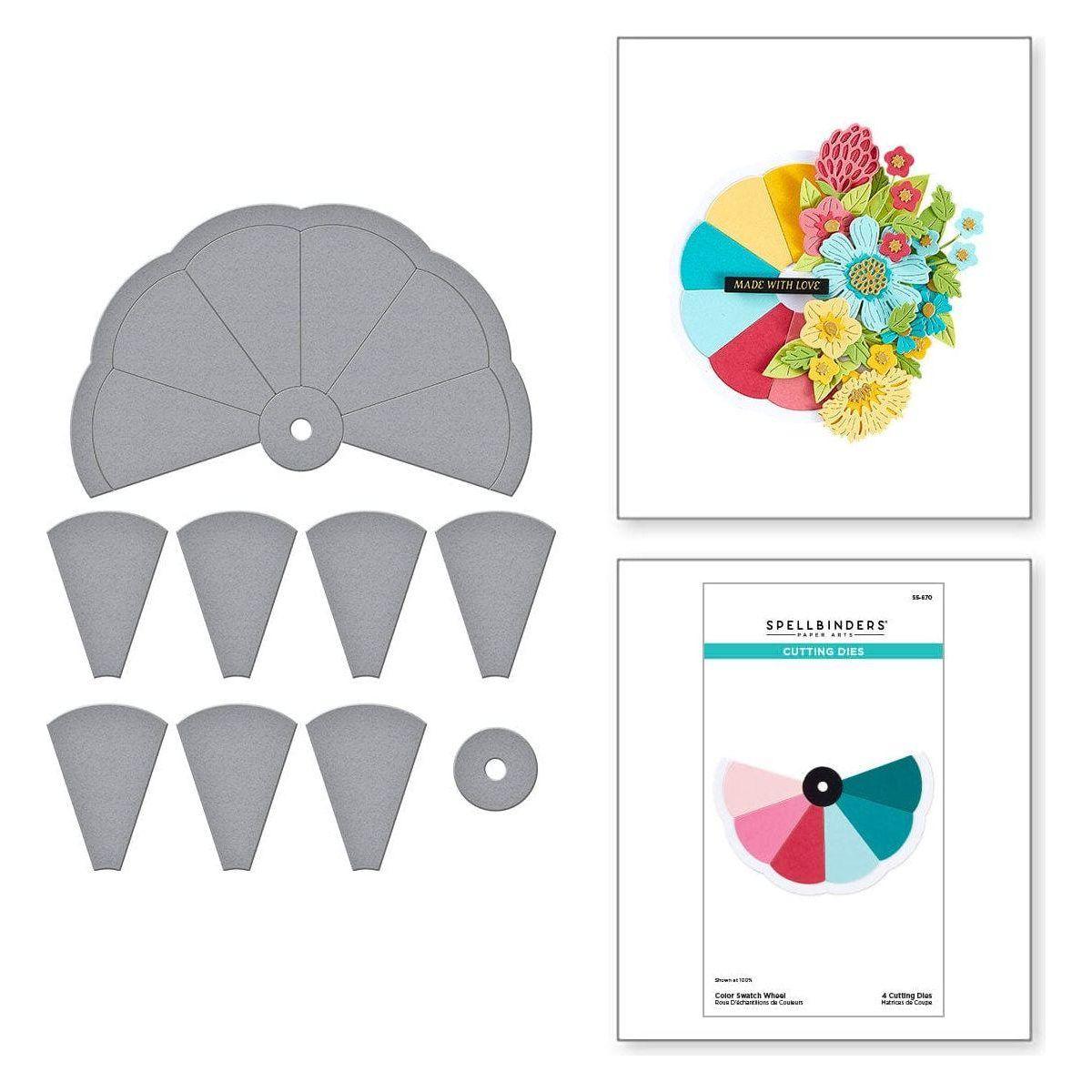 Color Swatch Wheel Etched Dies from the ColorWheel Swatch Party ...