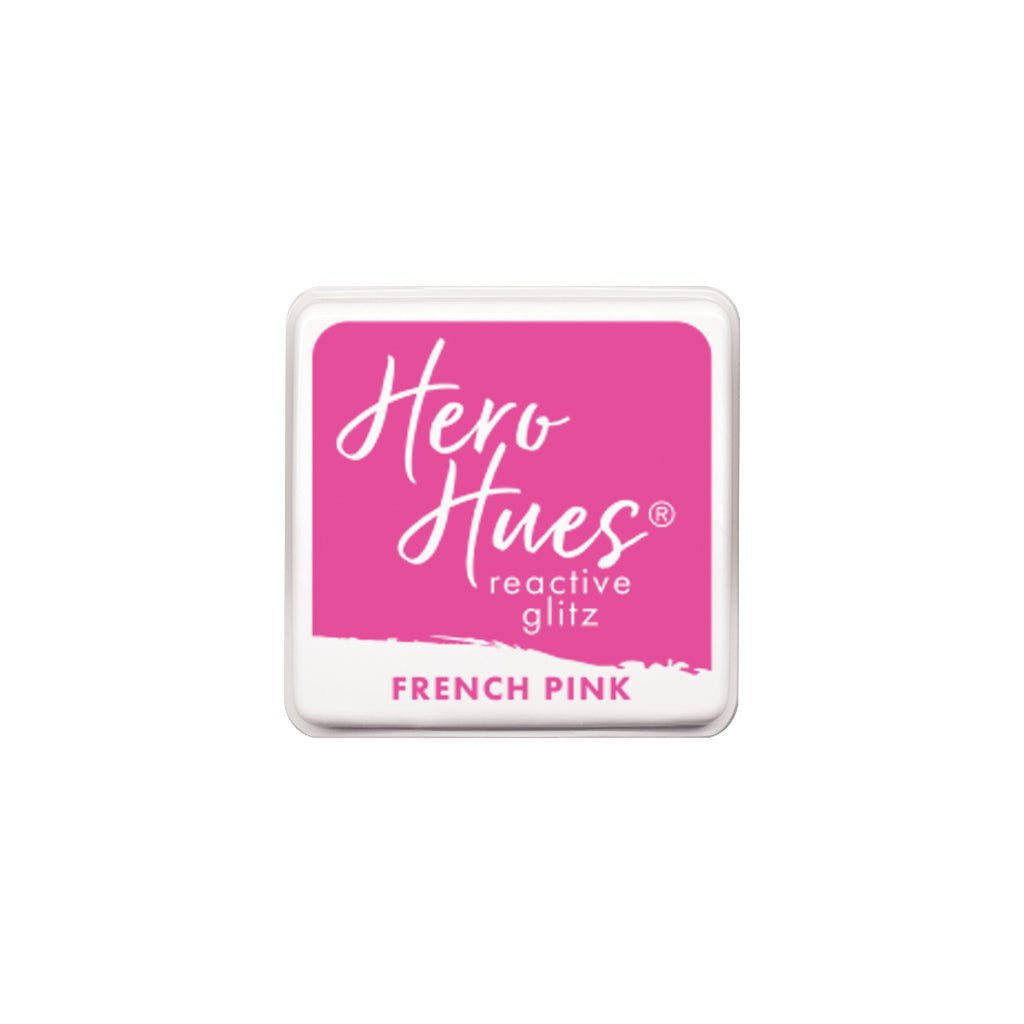 Hero Hues Reactive Glitz - French Pink – Hero Arts