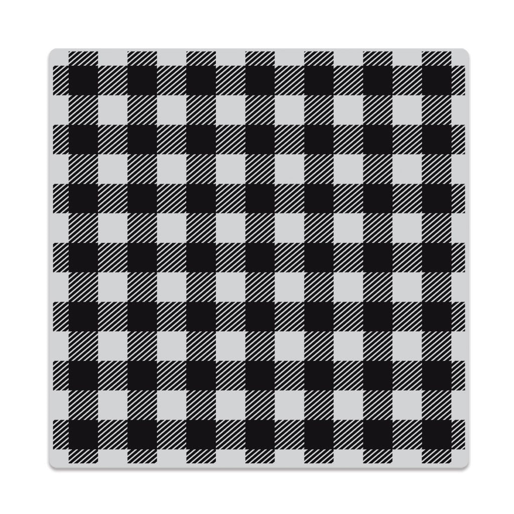 Buffalo Check Pattern Bold Prints Cling Stamp – Hero Arts