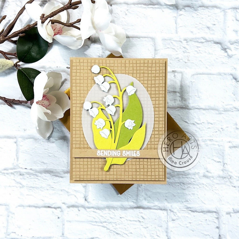 CG897 Burlap Bold Prints | Hero Arts