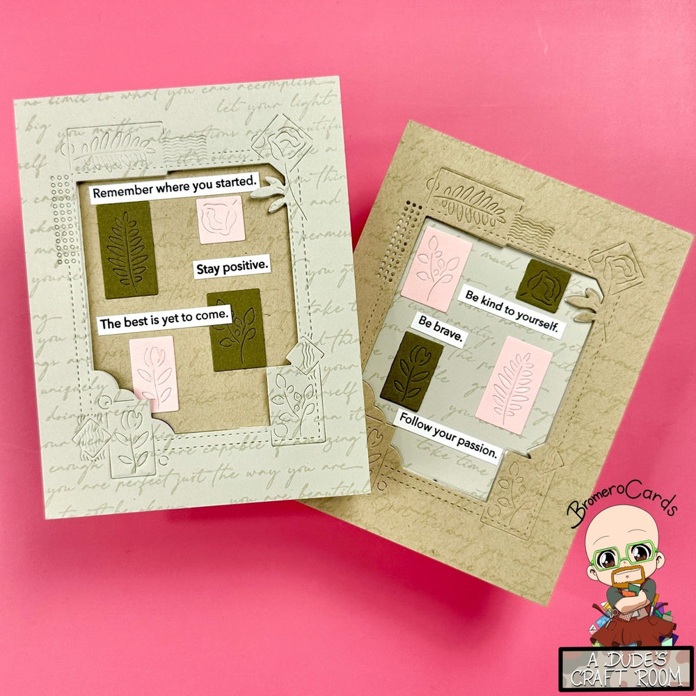 CG911 Positive Script Bold Prints | Hero Arts