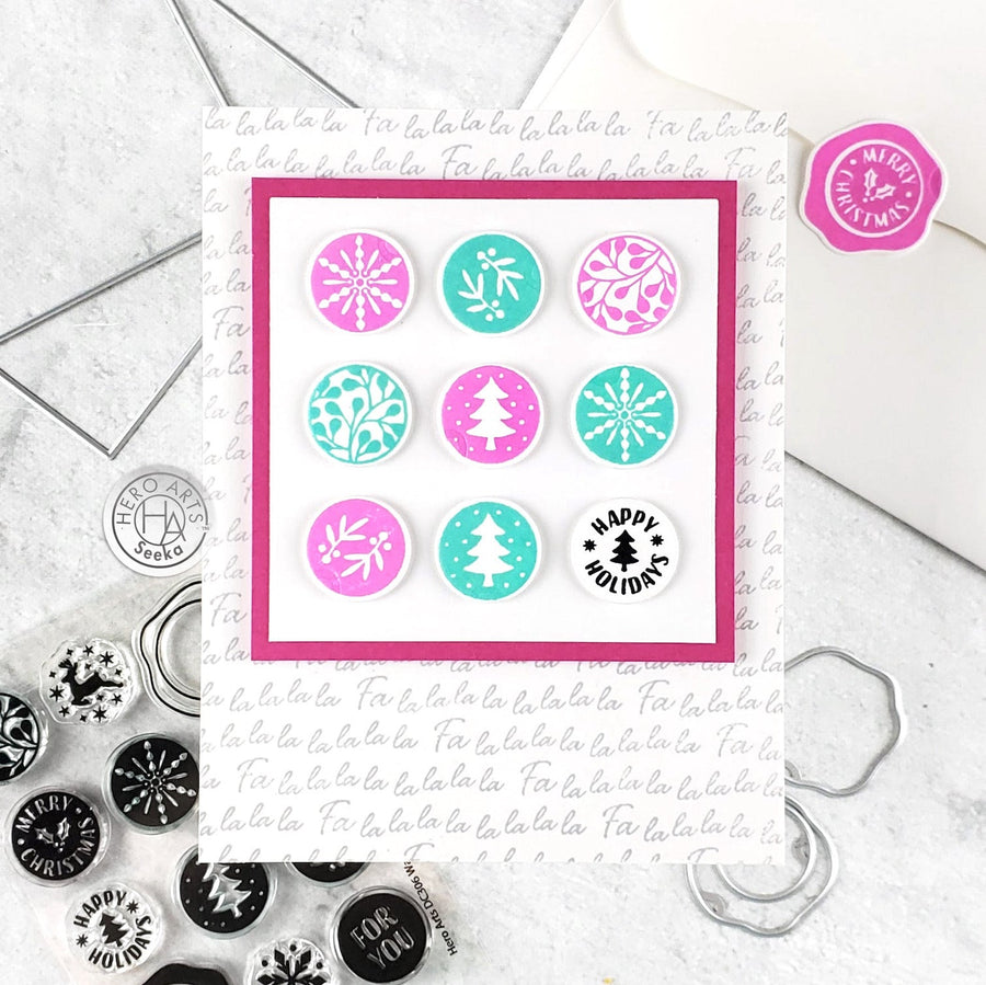 Falala Bold Prints Cling Stamp – Hero Arts