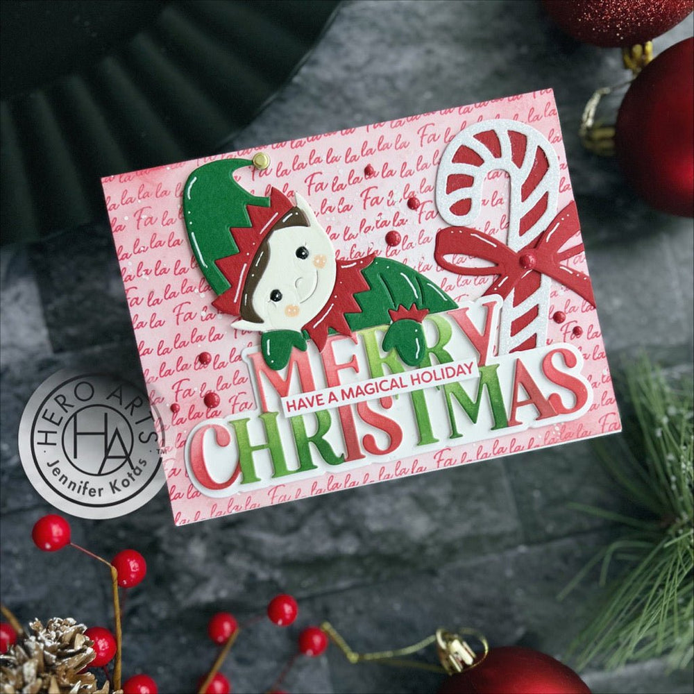 DF138 Candy Cane Fancy Dies (F) | Hero Arts