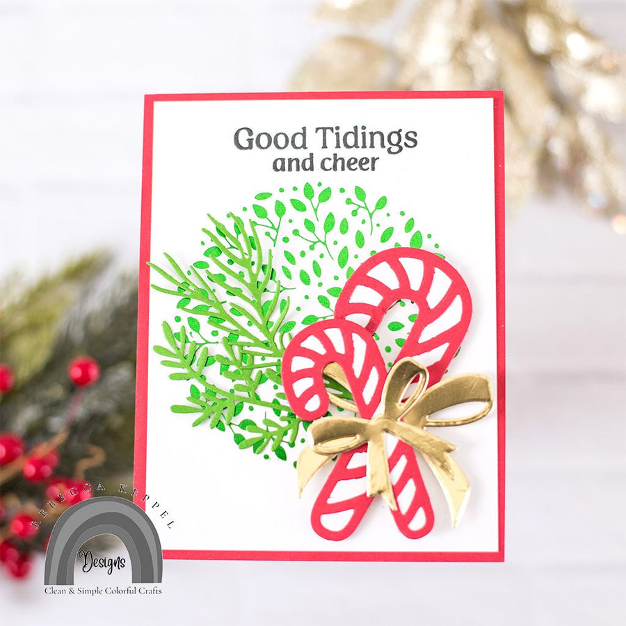 Candy Cane Fancy Dies – Hero Arts