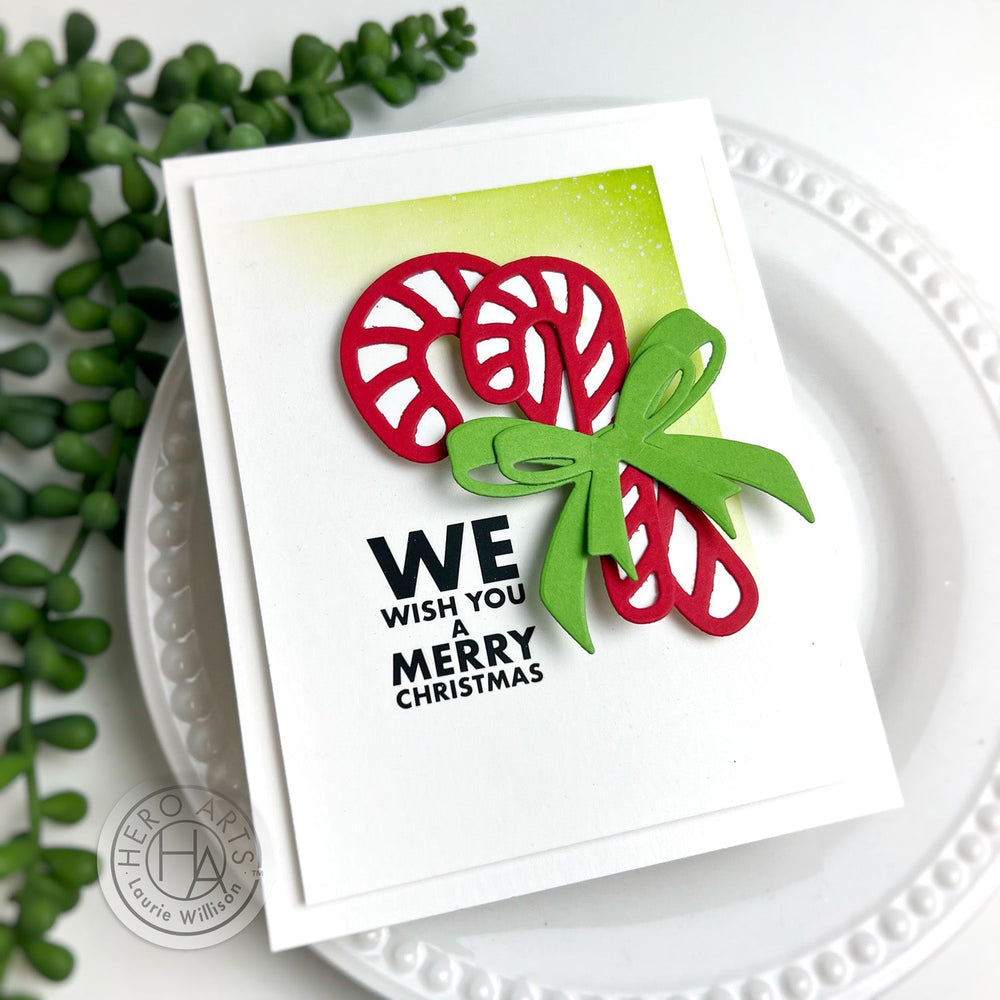 DF138 Candy Cane Fancy Dies (F) | Hero Arts