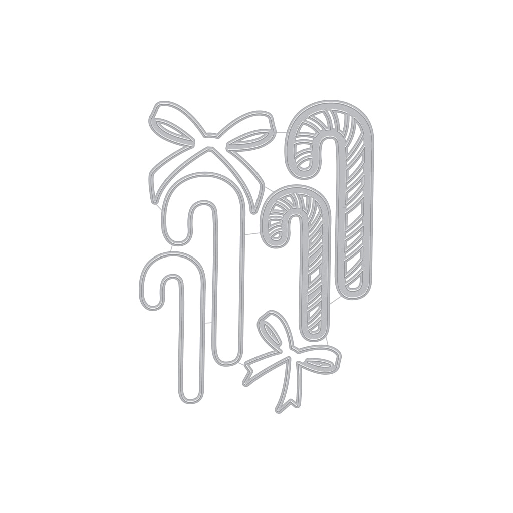 Candy Cane Fancy Dies – Hero Arts