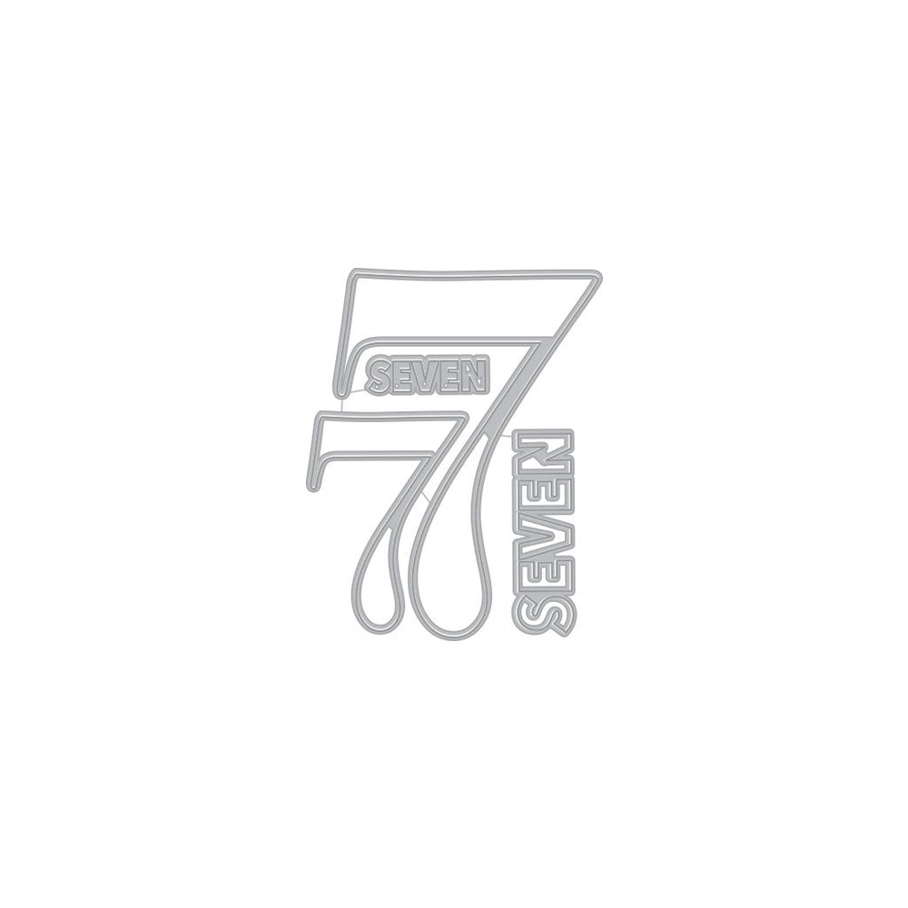 DF153 Number Seven Fancy Dies (C) | Hero Arts