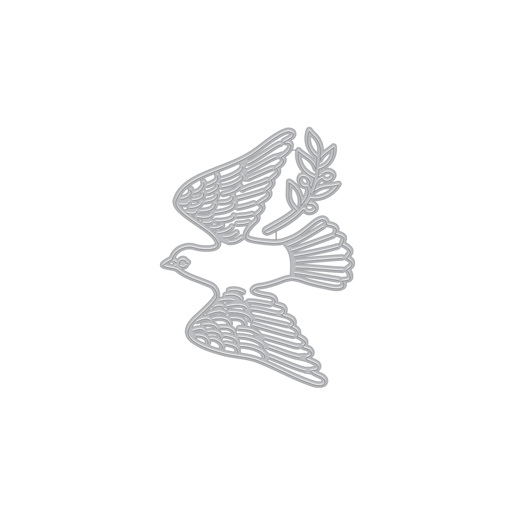 Dove and Olive Branch Fancy Dies – Hero Arts