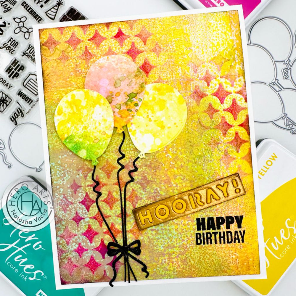 DF208 Balloon Bunch Fancy Dies (E) | Hero Arts