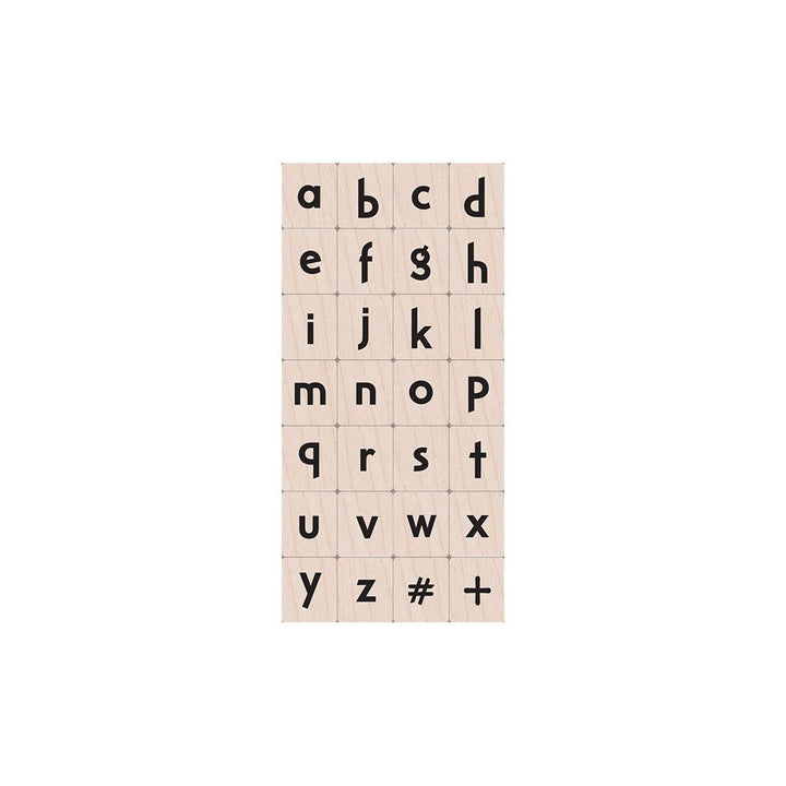Craft Lowercase Letters Woodblock Stamp Set – Hero Arts