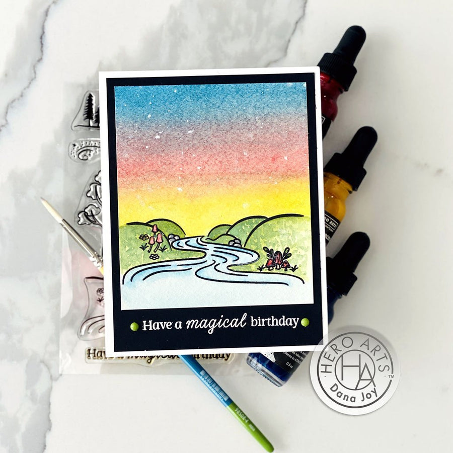 Liquid Watercolor Dark Teal – Hero Arts