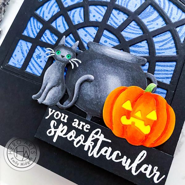 PS323 Hero Hues Premium Cardstock Pitch Black | Hero Arts