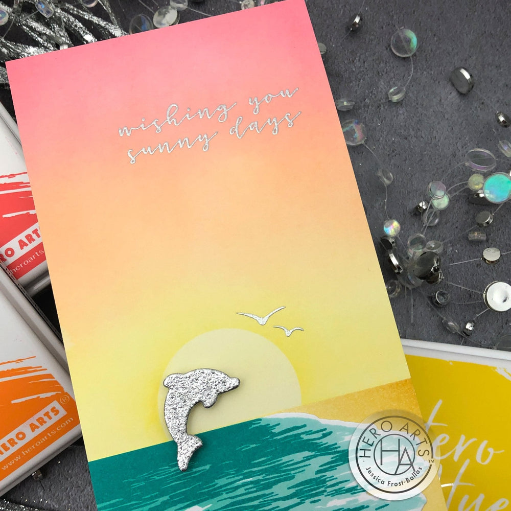 PW124 Silver Sparkle Embossing Powder | Hero Arts