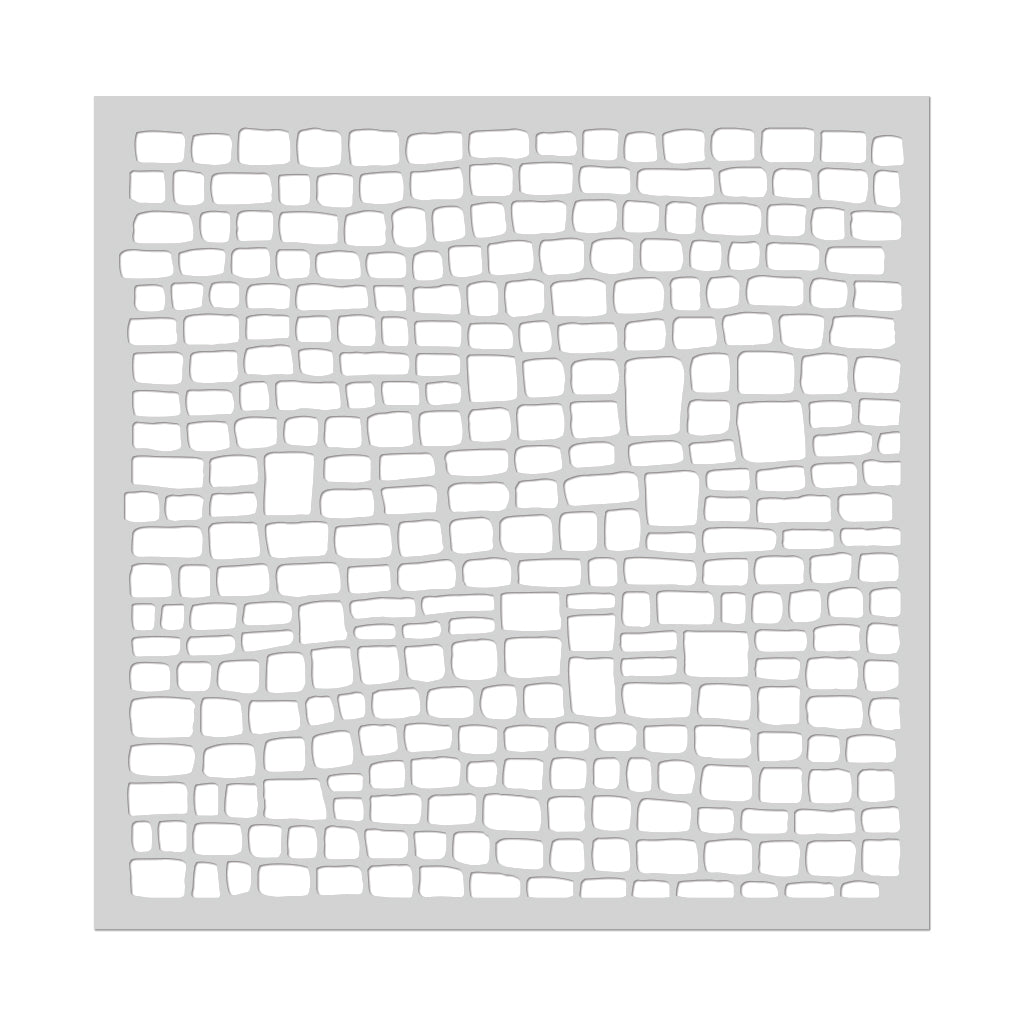 Cobblestone Stencil – Hero Arts