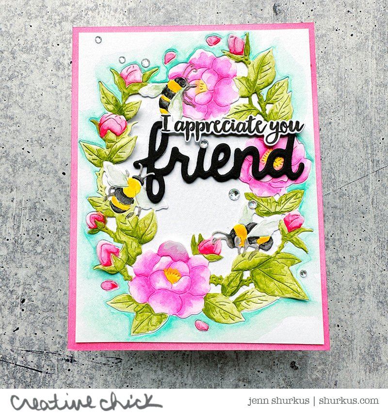 SB350 Friendly Messages Bundle (E) | Hero Arts